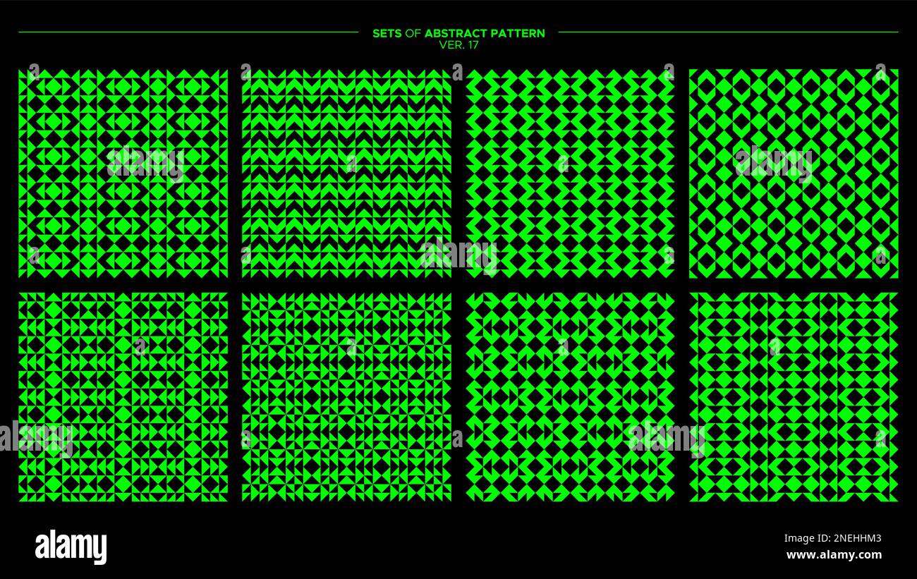 Luxury square and triangle seamless pattern. Modern basic shape pattern ...