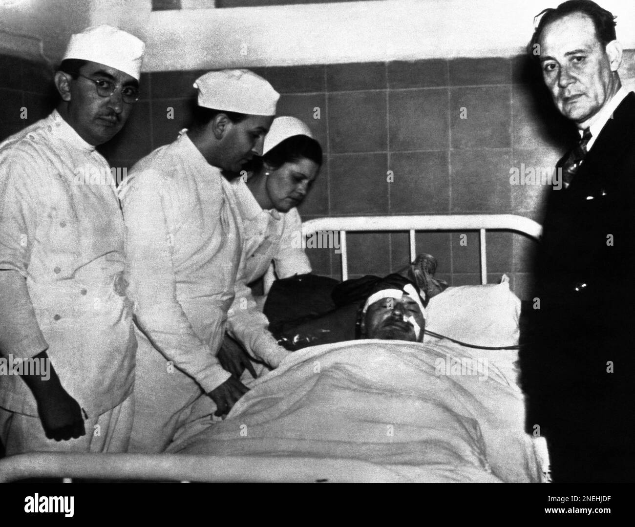 Leon Trotsky, exiled Russian revolutionary leader, died on August 21 as ...