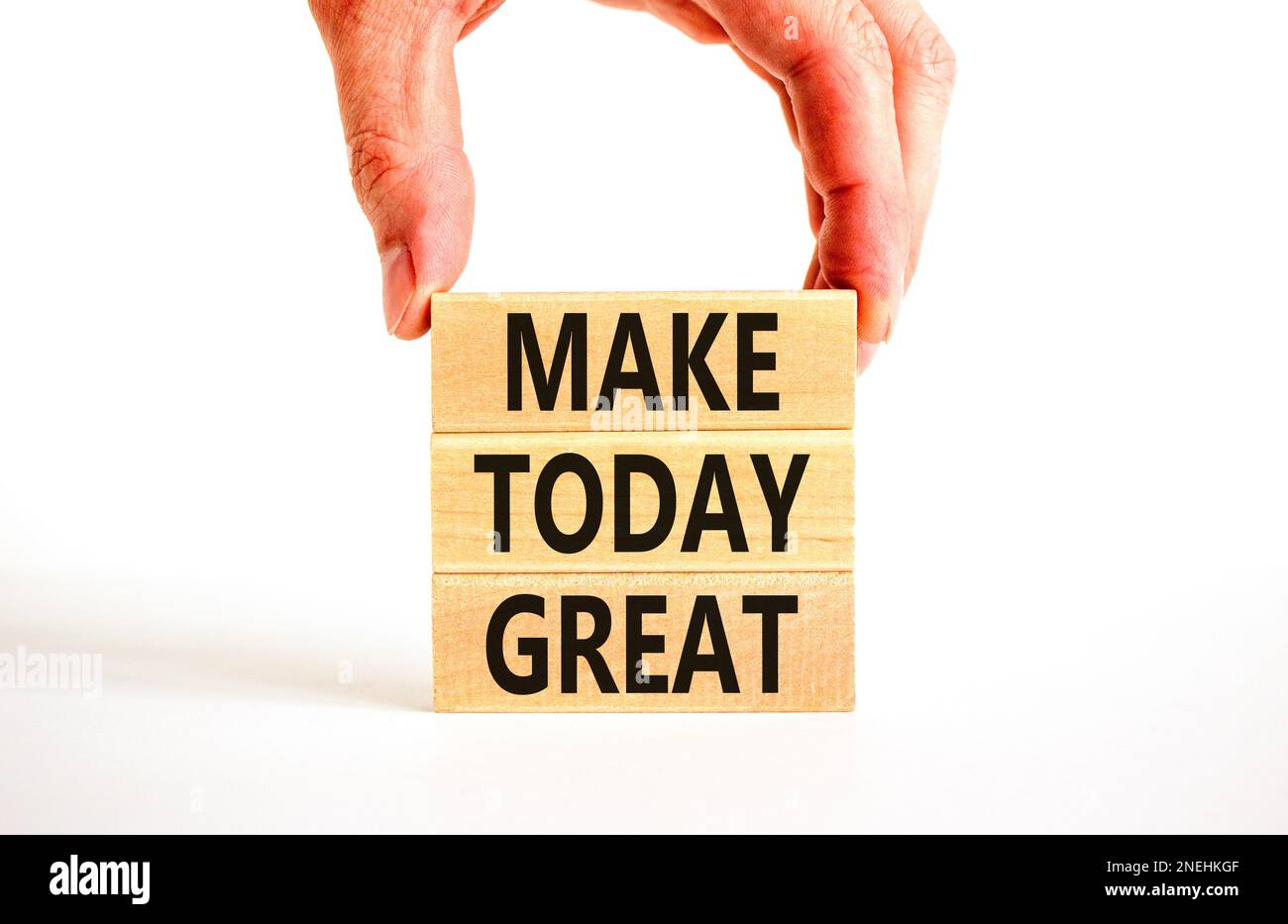 Motivation and Make today great symbol. Concept words Make today great ...