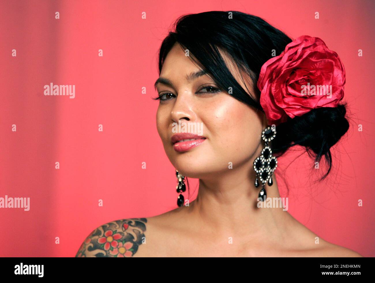 Actress and author Tera Patrick poses for a portrait Monday, Jan. 4 ...
