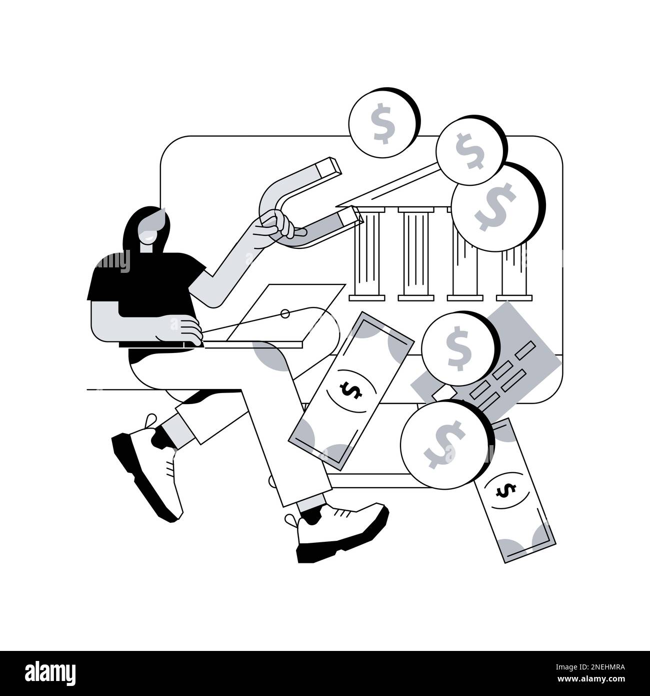 Financial crimes abstract concept vector illustration. Financial fraud ... Financial crimes abstract concept vector illustration. Financial fraud ...