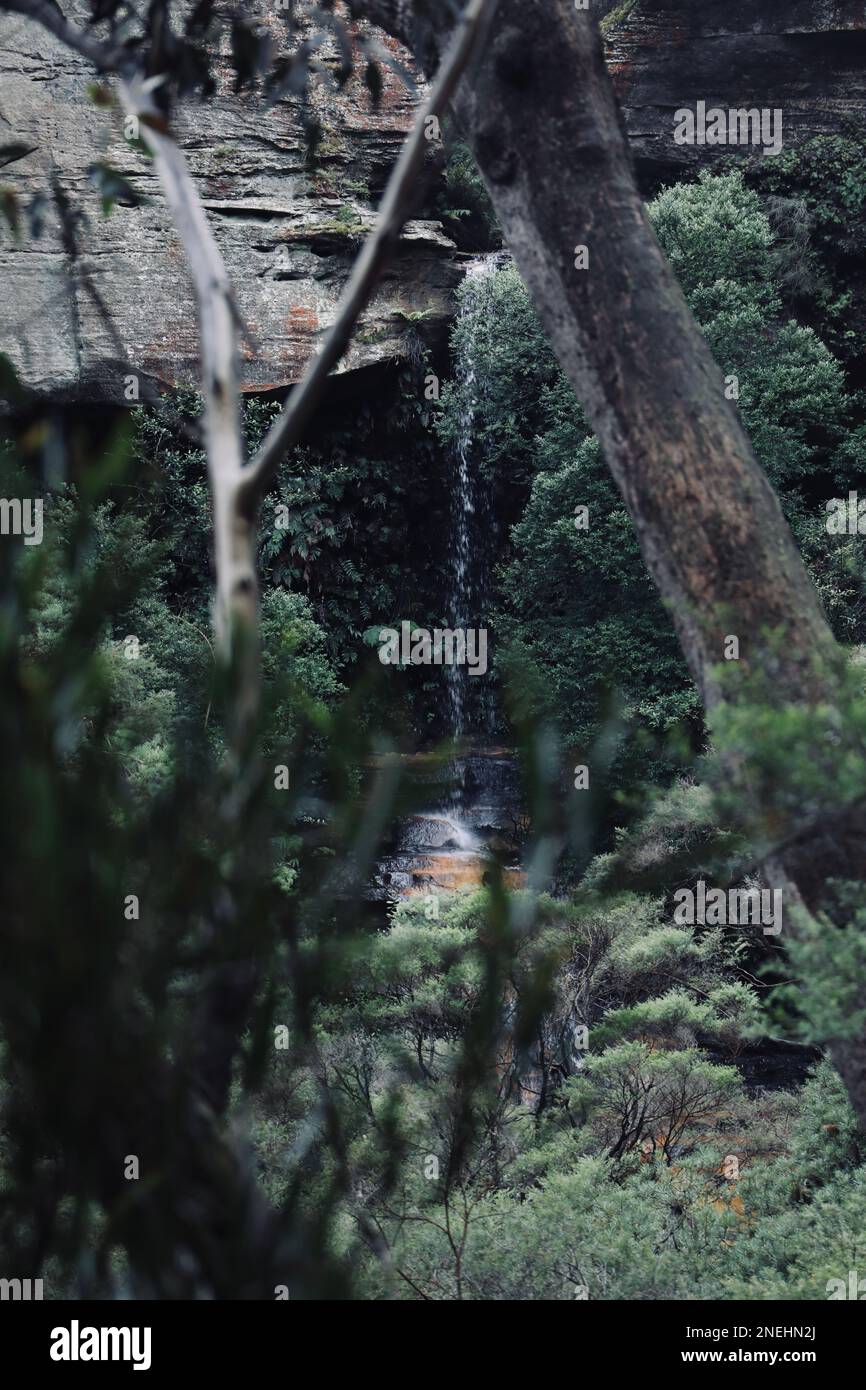 Blue mountains waterfalls australia hi-res stock photography and images - Alamy