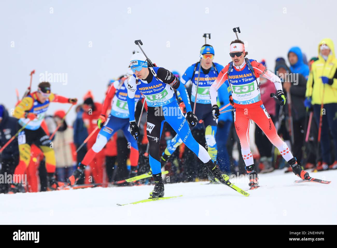 16th February 2023, Lotto Thüringen Arena, Oberhof, Germany; 2023 BMW ...