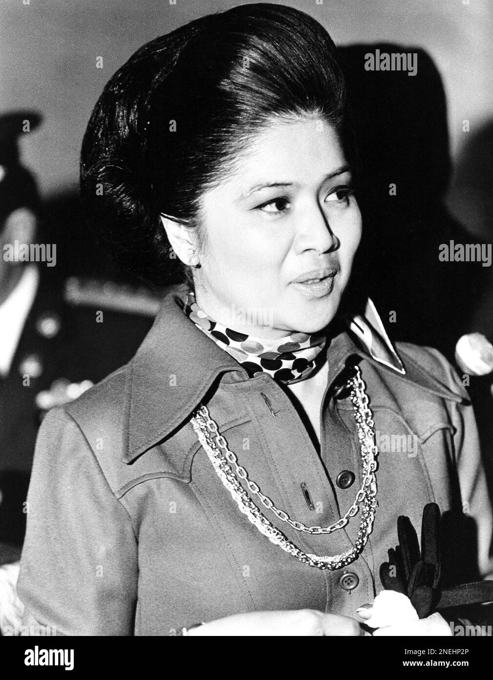 One of the most powerful women in the world Imelda R. Marcos in April ...