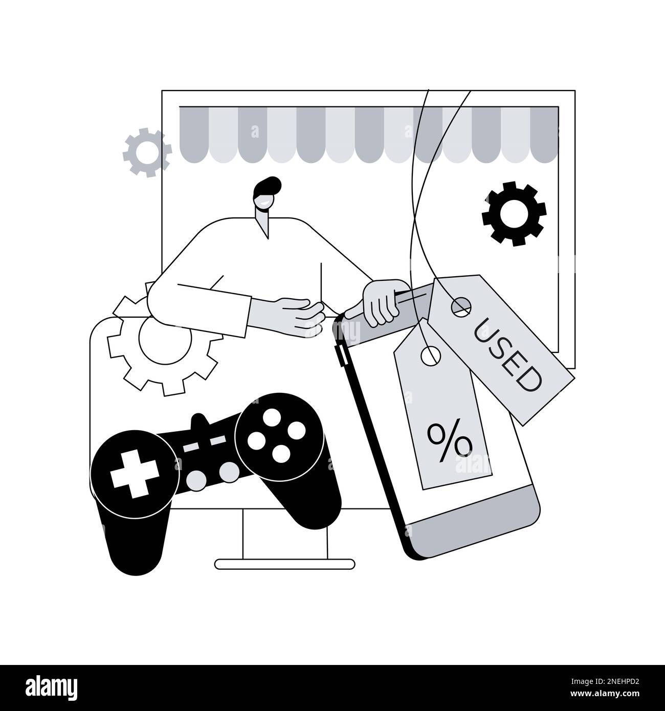 Pre screen Stock Vector Images - Alamy