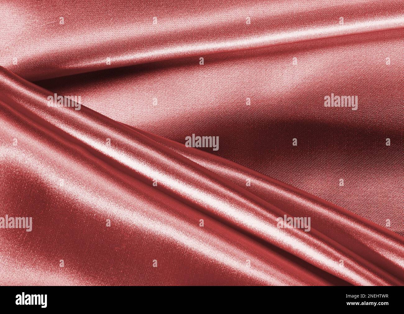 Red glossy cloth texture background. Natural textile material pattern ...