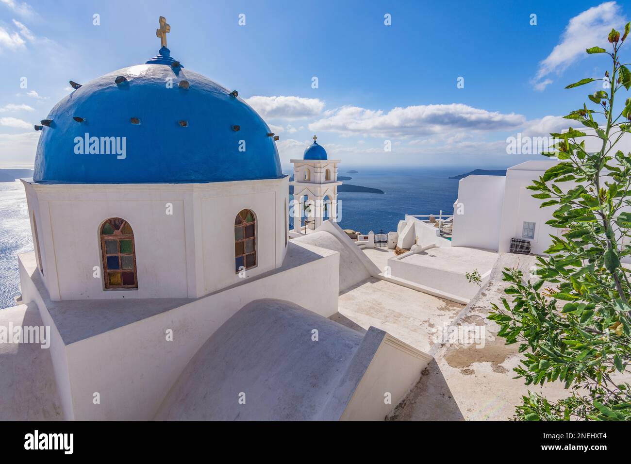 Caldera villages santorini hi-res stock photography and images - Alamy