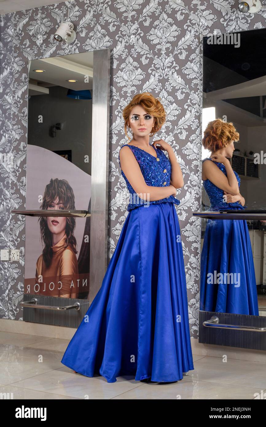 Islamabad. Pakistan May 25th 2021. Pakistani. Beautiful model with ...