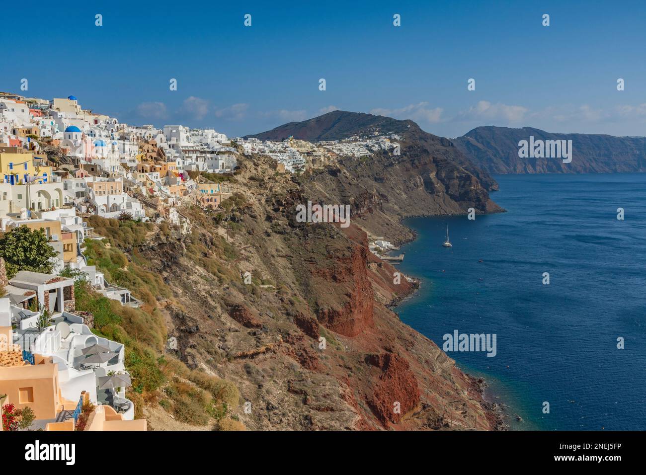 Oia greece skyline hi-res stock photography and images - Alamy