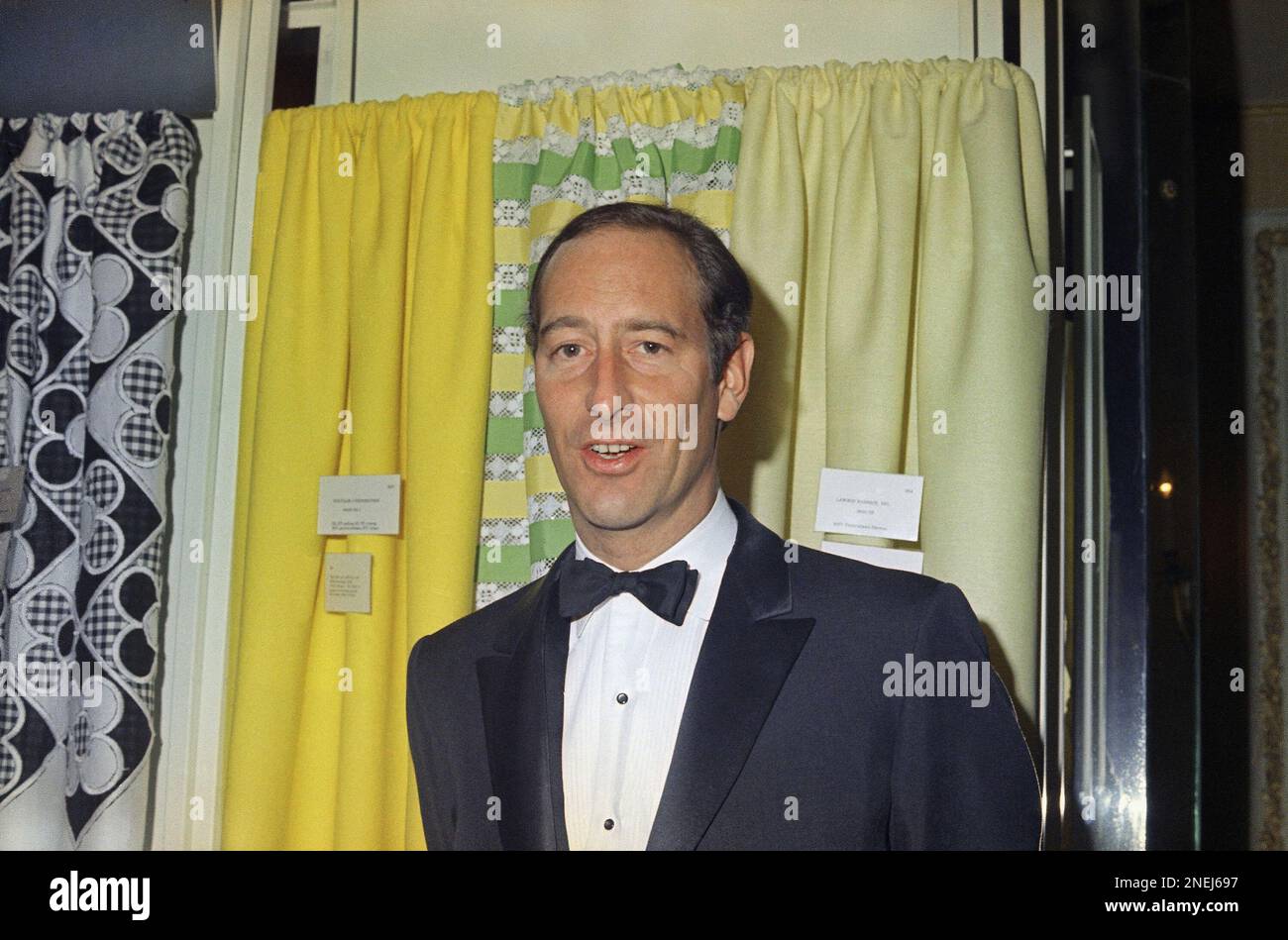 Thomas Hoving, director of the Metropolitan Museum of Art at a museum ...