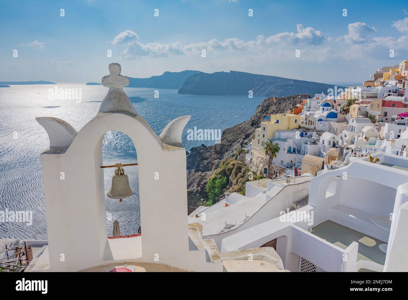 Santorini greece skyline hi-res stock photography and images - Alamy