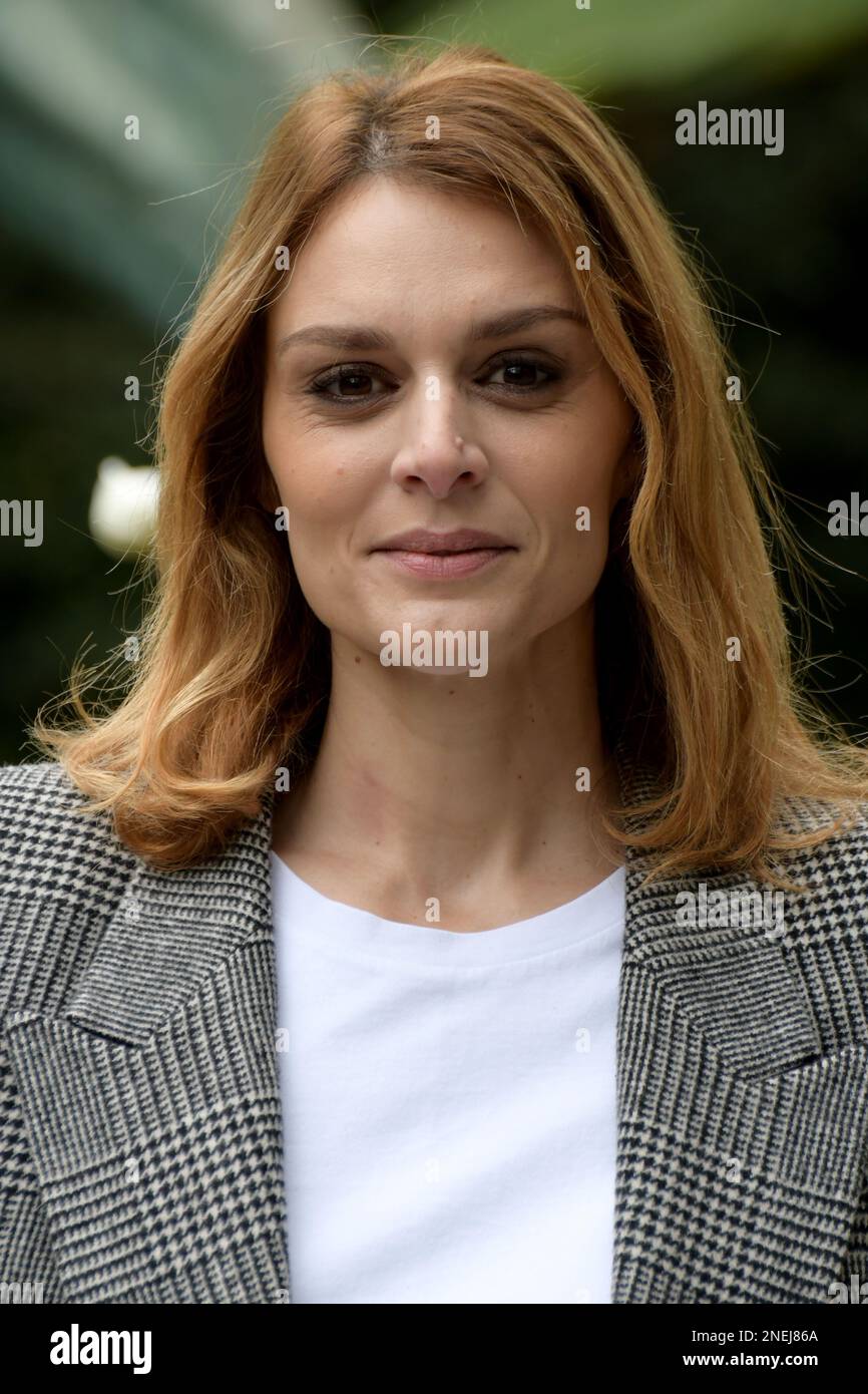 Rome, Italy, February 16, 2023, Raffaella Rea during the Reportage ...
