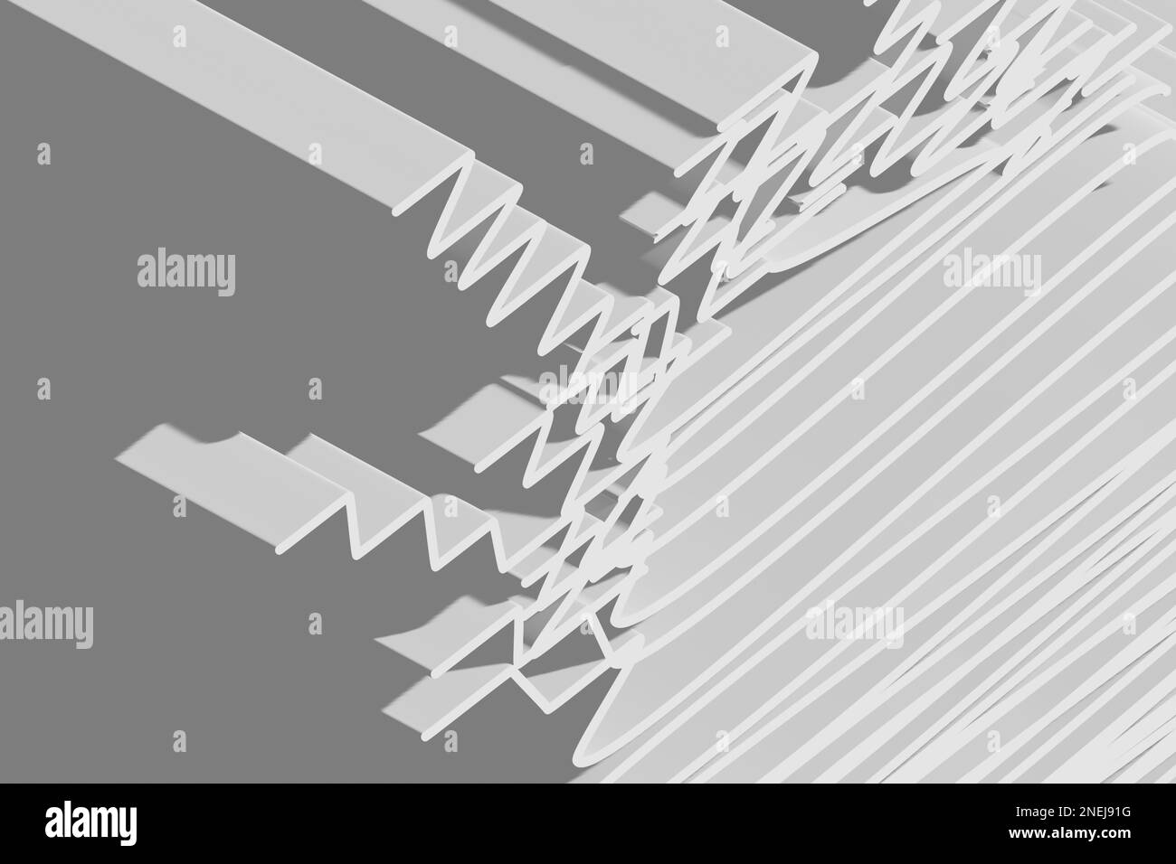3d blob Black and White Stock Photos & Images - Alamy