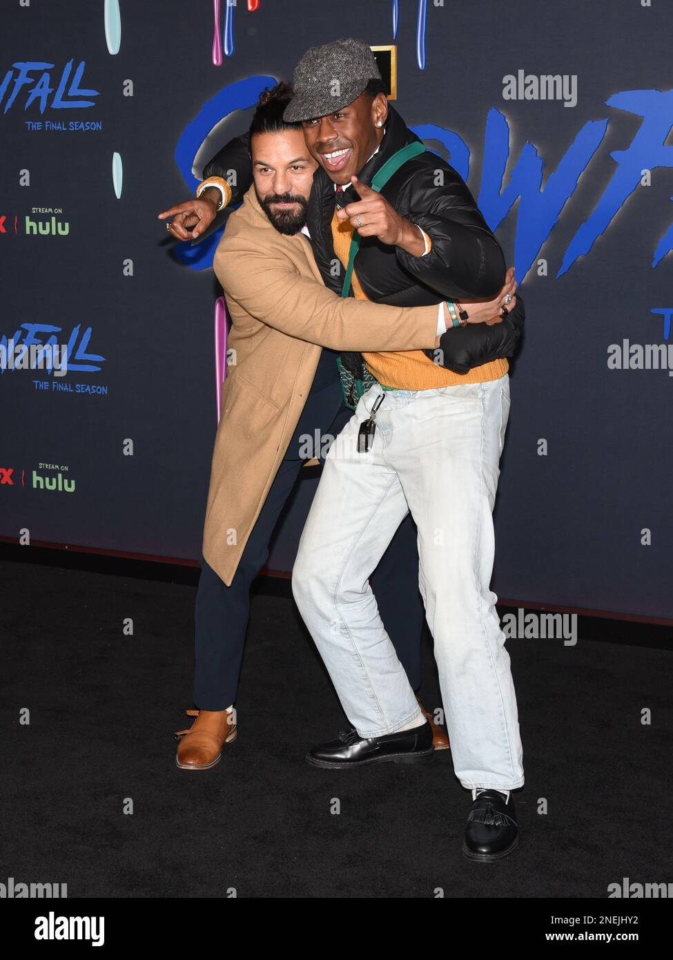 15 February 2023 - Burbank, California - Arsenio Castellano and Tyler ...