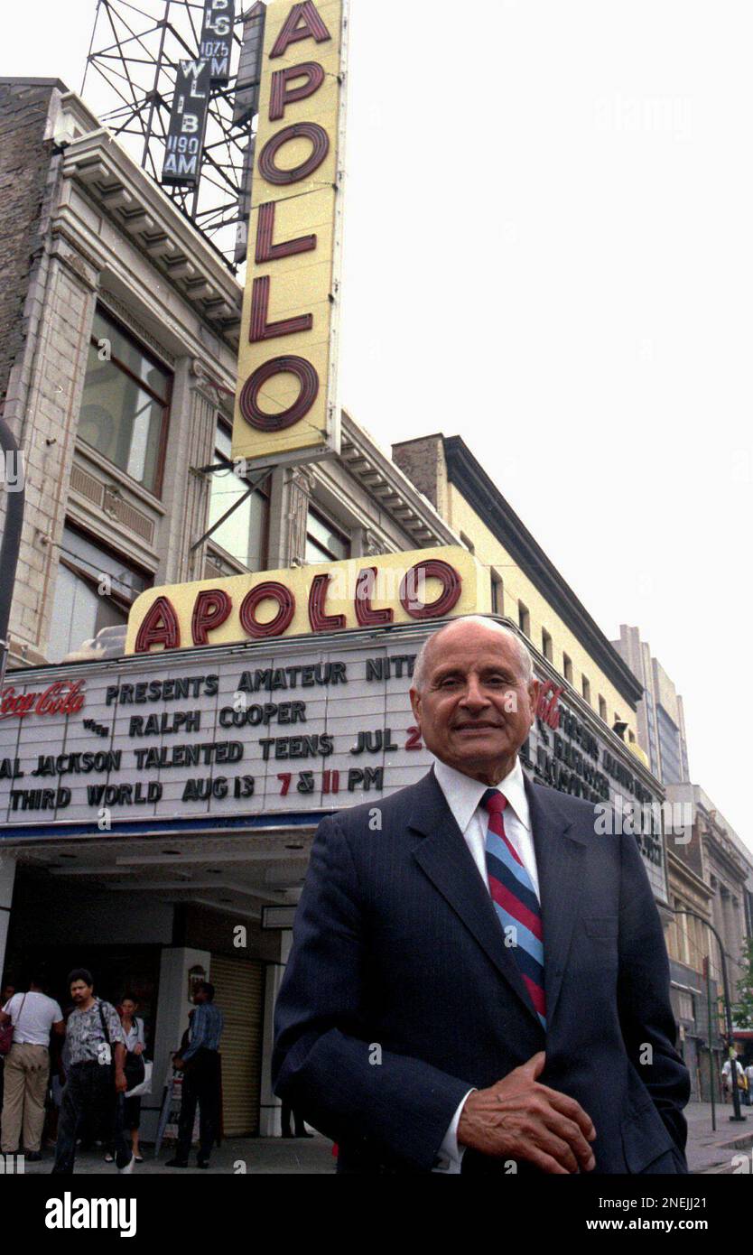 FILE - Percy Sutton, who rescued the Apollo Theater in New York City ...