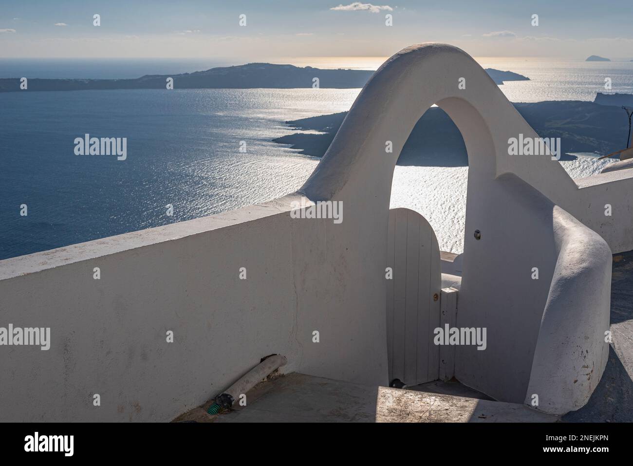 Whitewashed villages santorini hi-res stock photography and images - Alamy