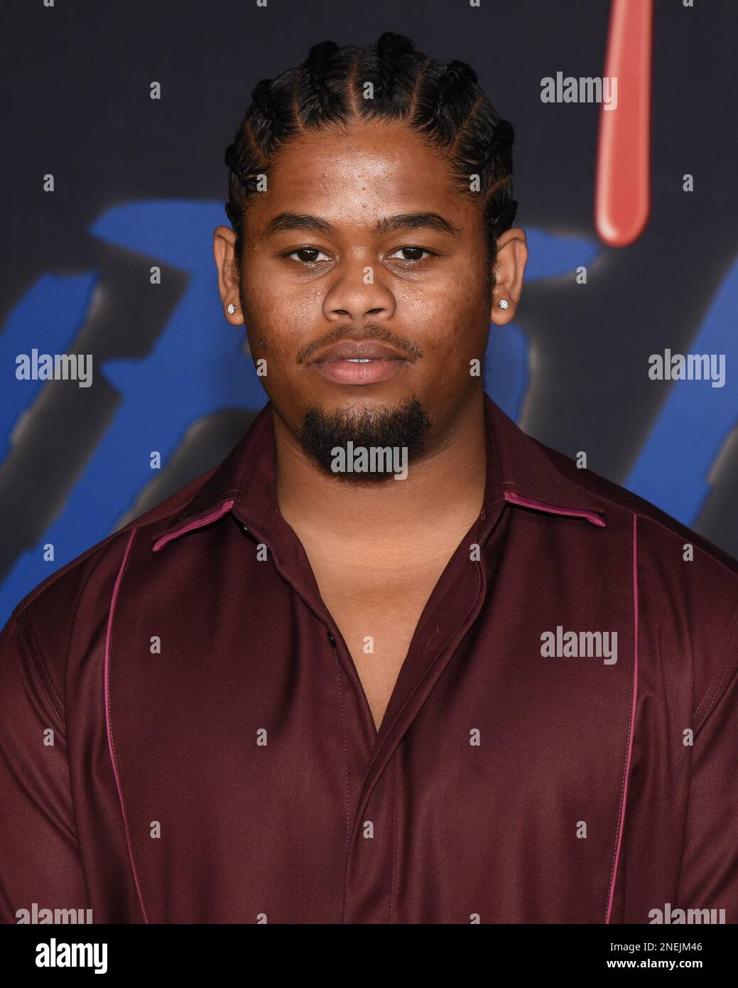 15 February 2023 - Burbank, California - Isaiah John. Red Carpet ...