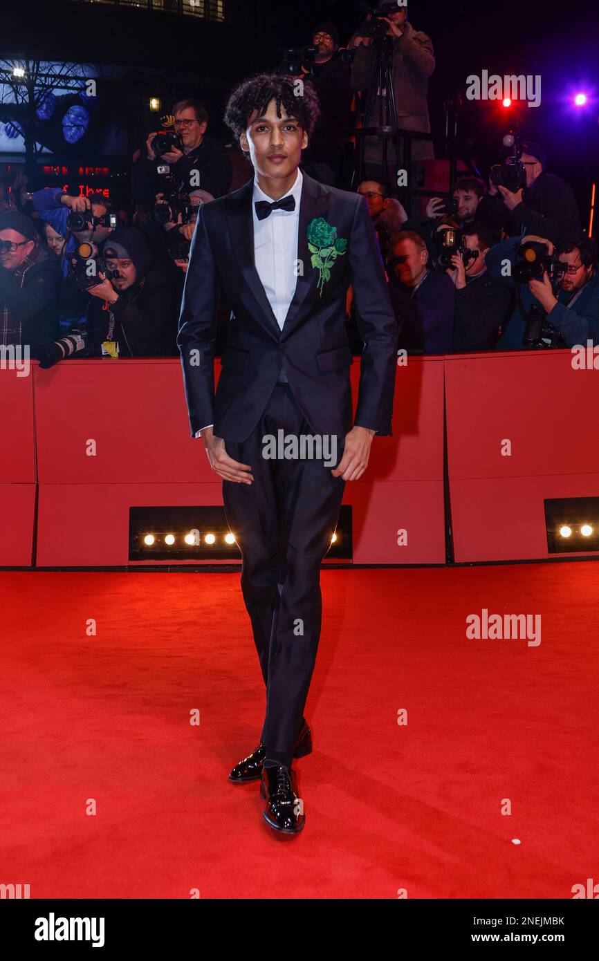 Evan Ellison poses for photographers upon arrival for the premiere of ...