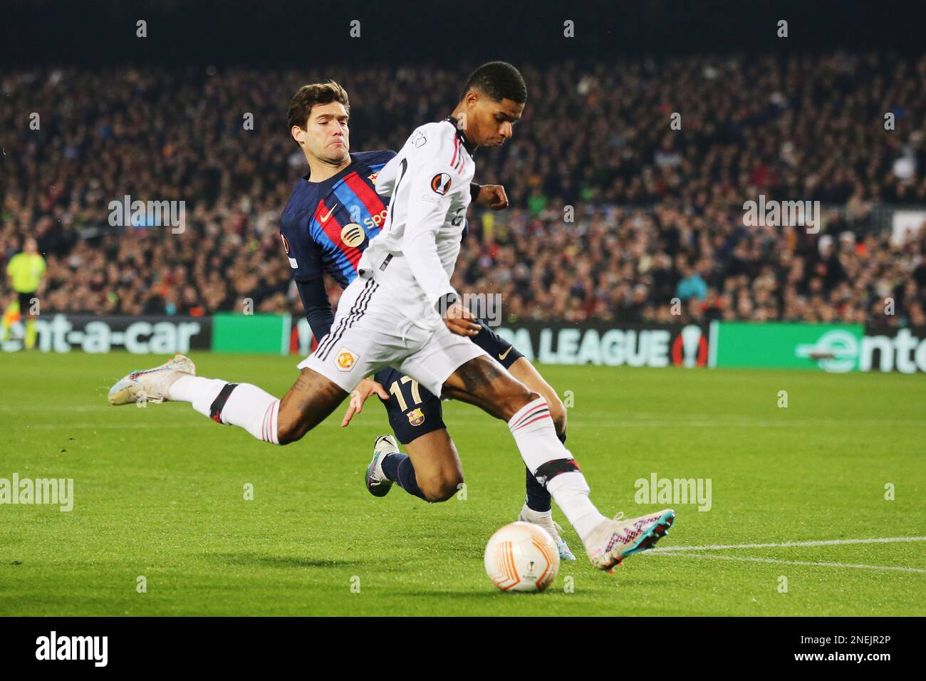 Rashford barcelona goal hi-res stock photography and images - Alamy