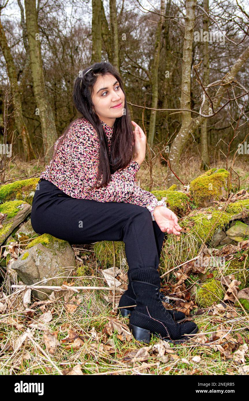 Woman clatto park dundee hi-res stock photography and images - Alamy