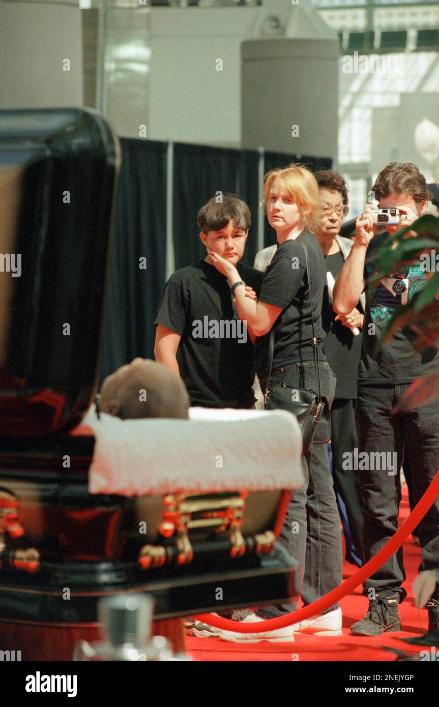 David Armstrong, godson of former Los Angeles Mayor Tom Bradley, 13, is ...