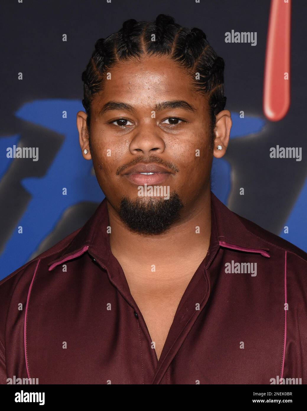 15 February 2023 - Burbank, California - Isaiah John. Red Carpet ...