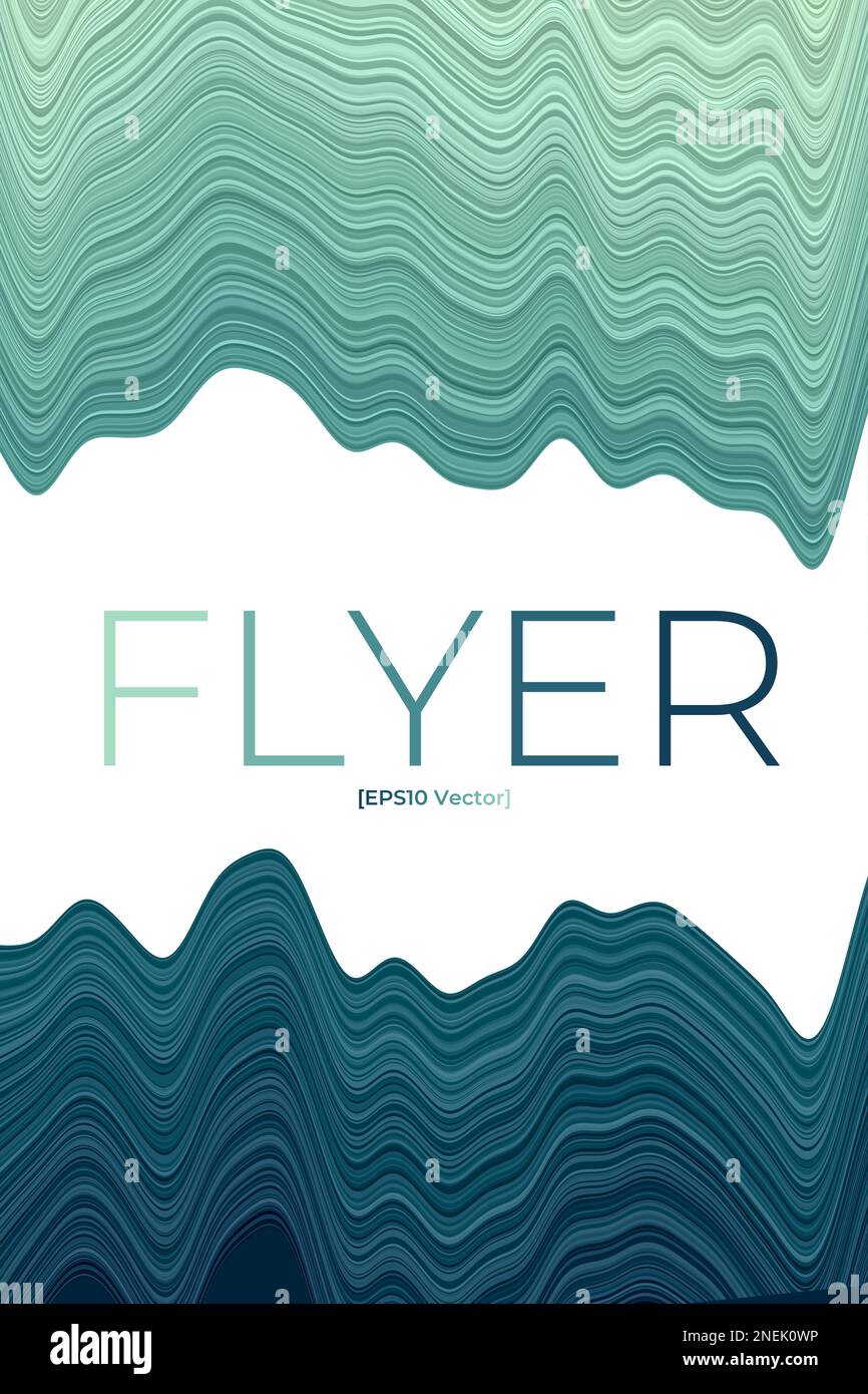 Cover page template. Can be used as banner, flyer, poster, business ...