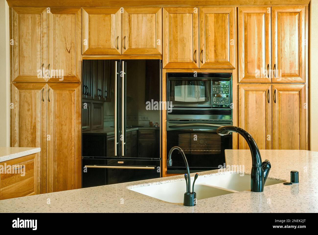 Kitchen cabinets levers hi-res stock photography and images - Alamy
