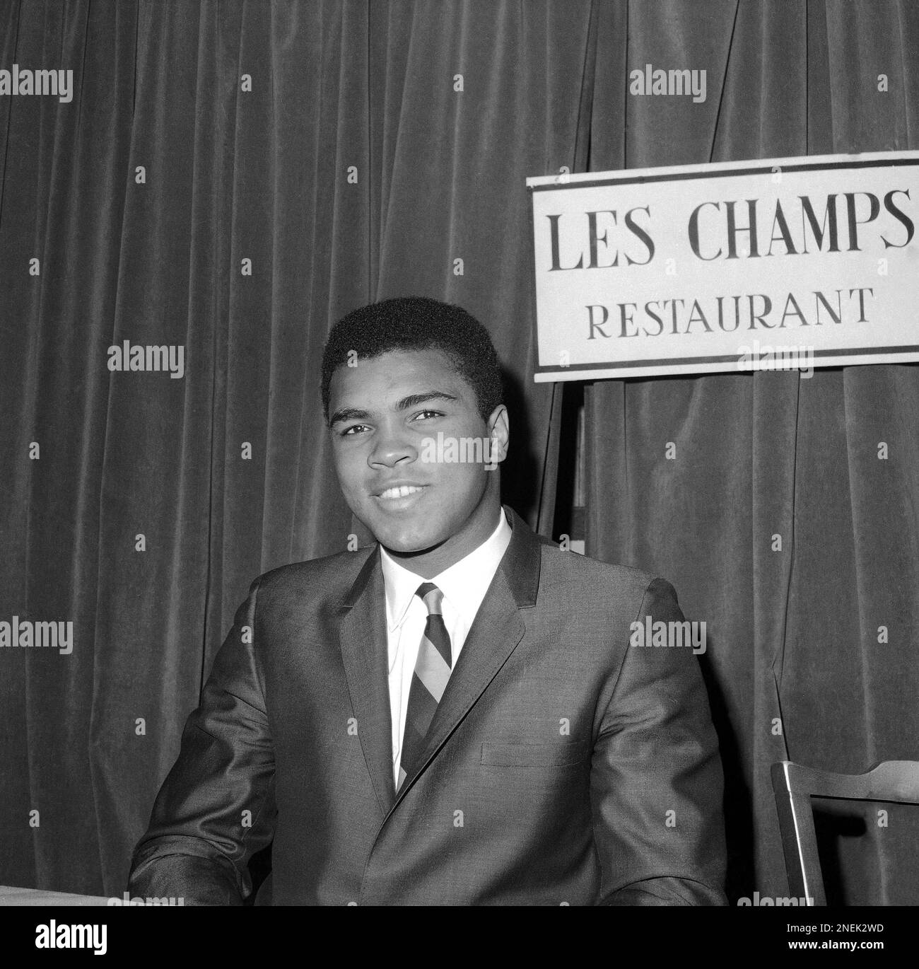 Muhammad Ali ?Cassius Clay," Feb. 15, 1967. (AP Photo/Lindsay Stock ...
