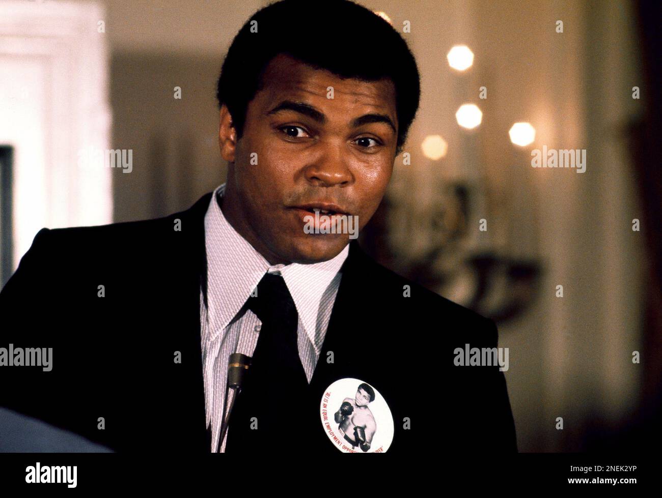 Head and shoulder shots of Heavyweight champion Muhammad Ali taken, Jan ...