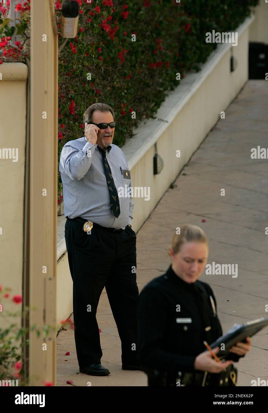 Los Angeles County Assistant Chief Coroner Ed Winter arrives at the ...