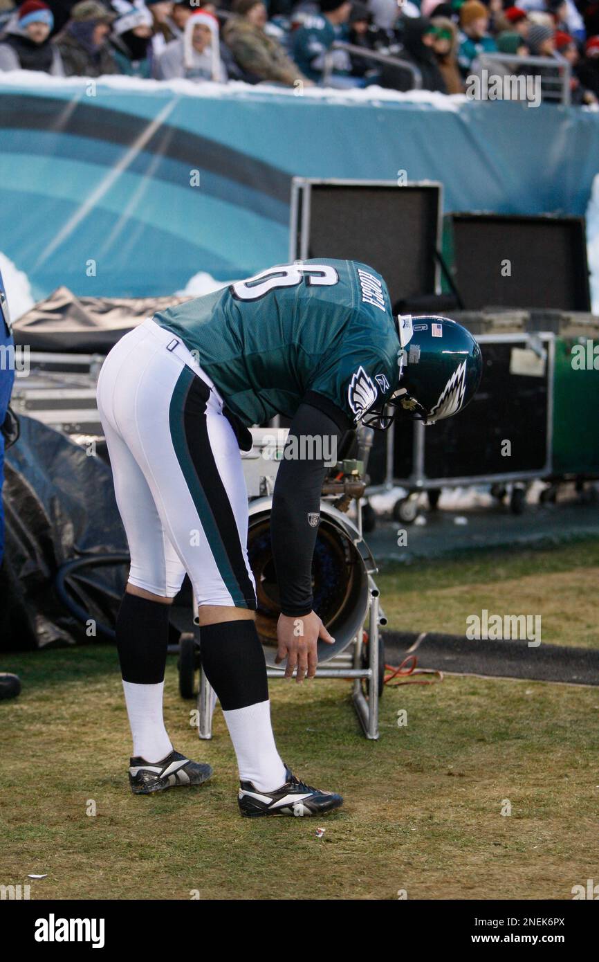 Philadelphia Eagles' Sav Rocca during an NFL football game against the ...