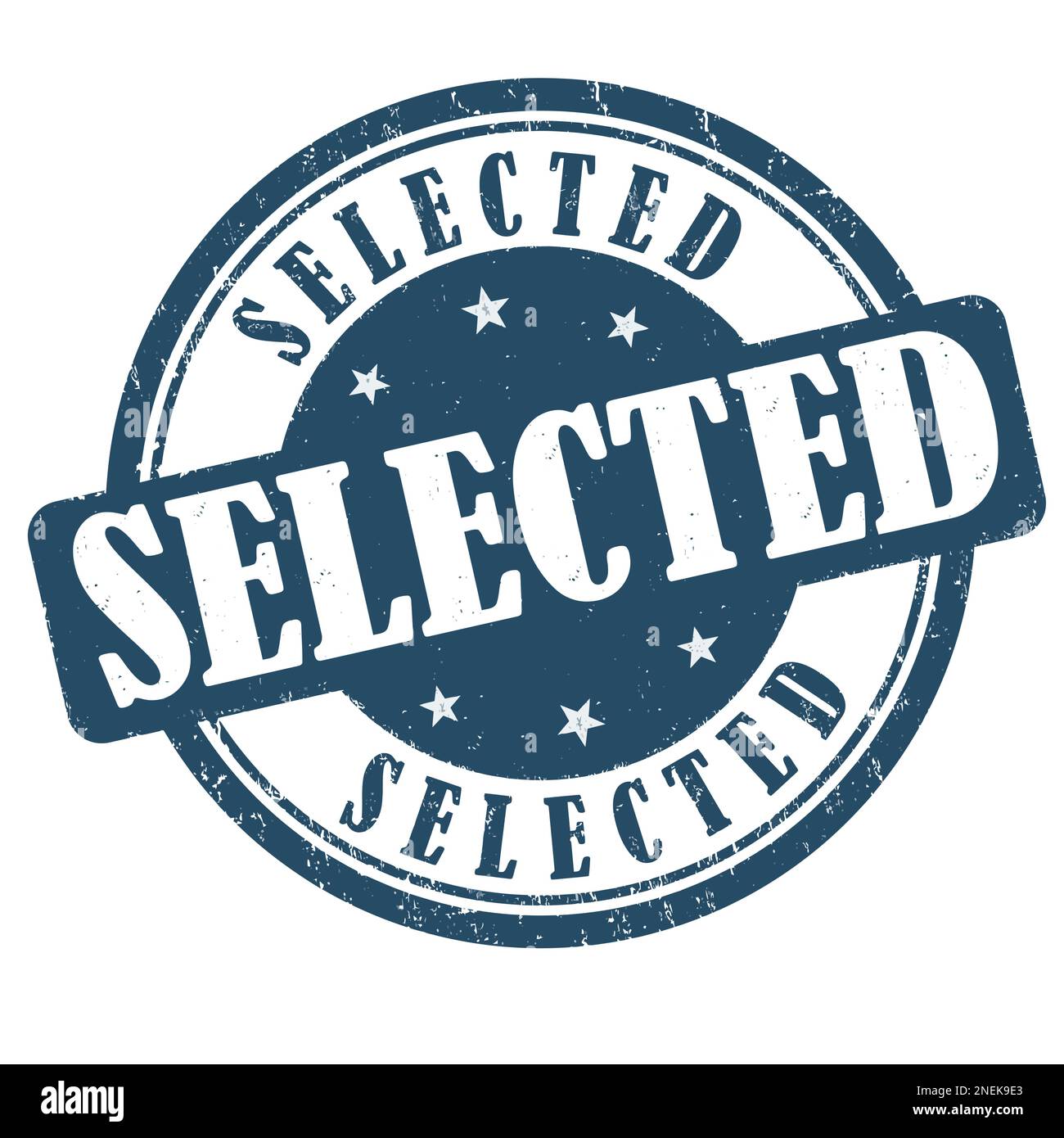 Selected grunge rubber stamp on white background, vector illustration ...