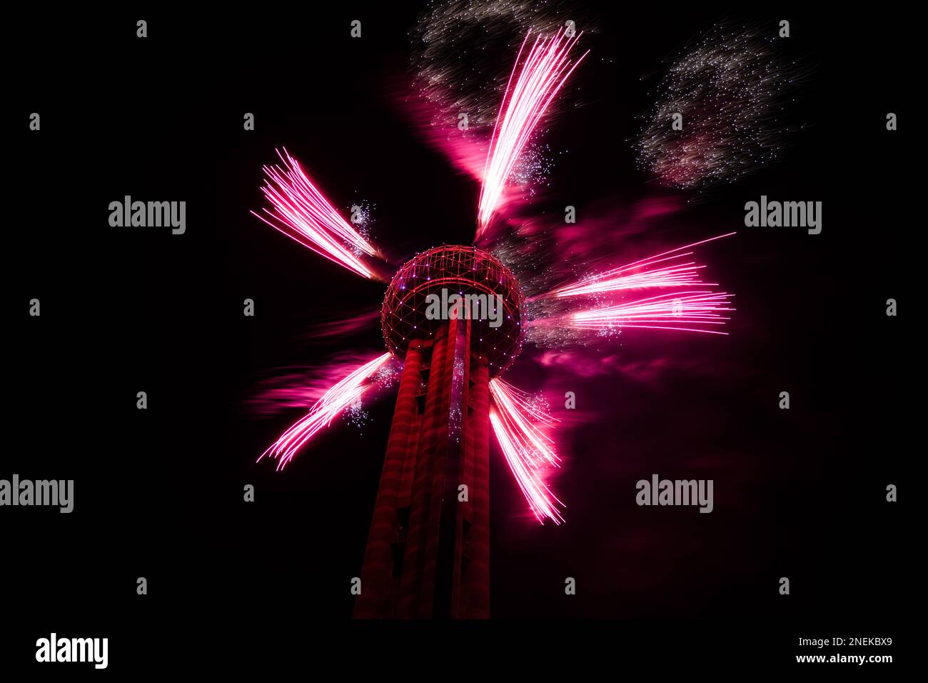 Dallas New Years Eve Stock Photo - Alamy