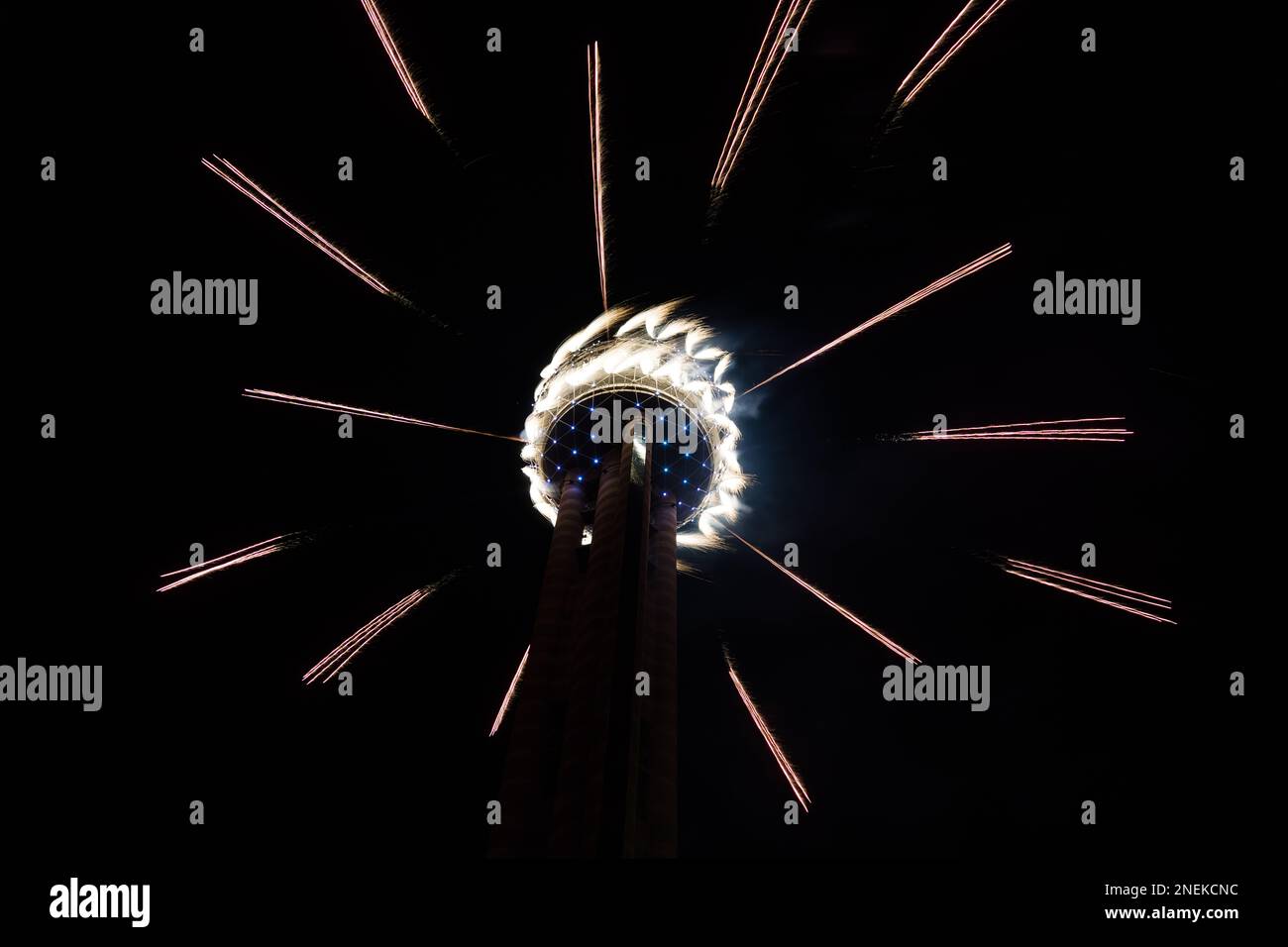 Dallas New Years Eve Stock Photo - Alamy