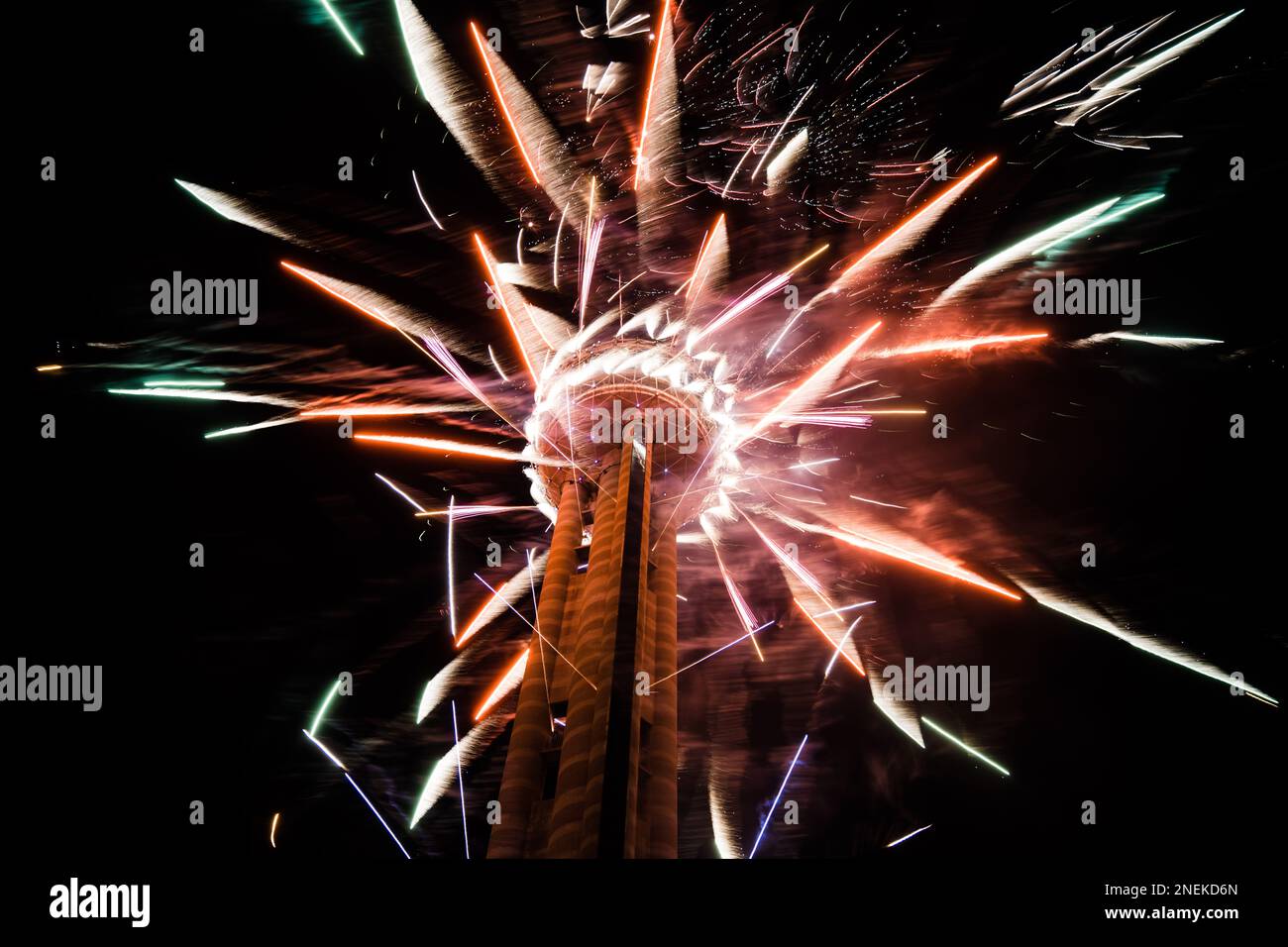 Dallas New Years Eve Stock Photo - Alamy
