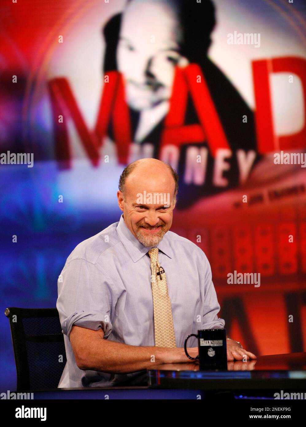 FILE - In this March 12, 2009 file photo, Jim Cramer, host of the "Mad ...