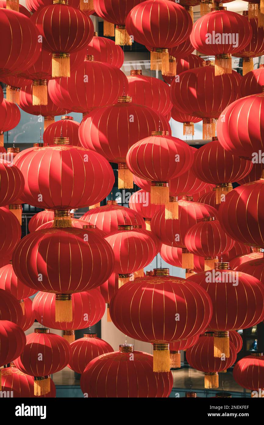 Chinese Lanterns celebration Stock Photo - Alamy