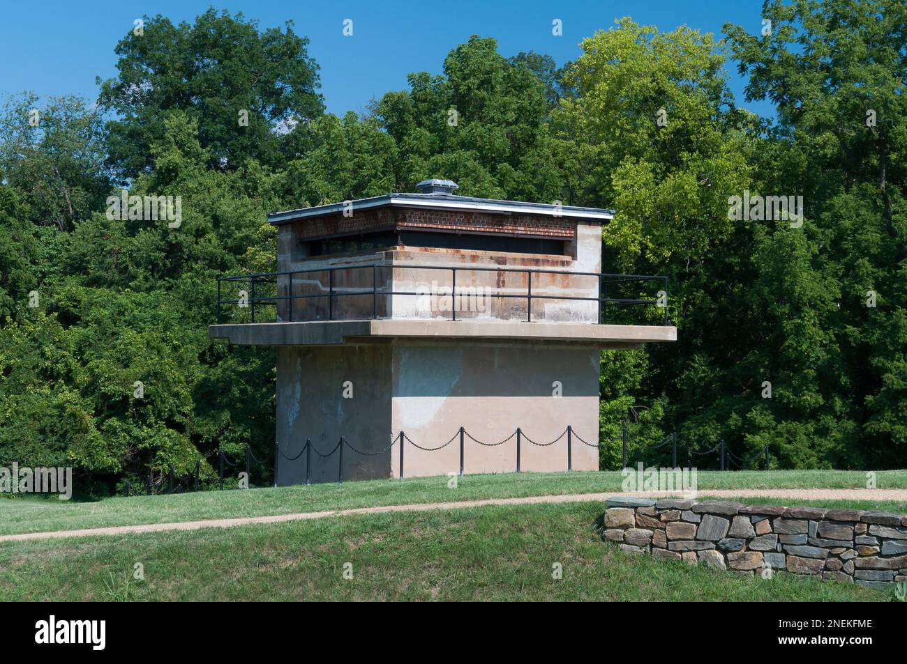 Historic Observation Tower, Fort Washington Park Maryland USA, Fort ...