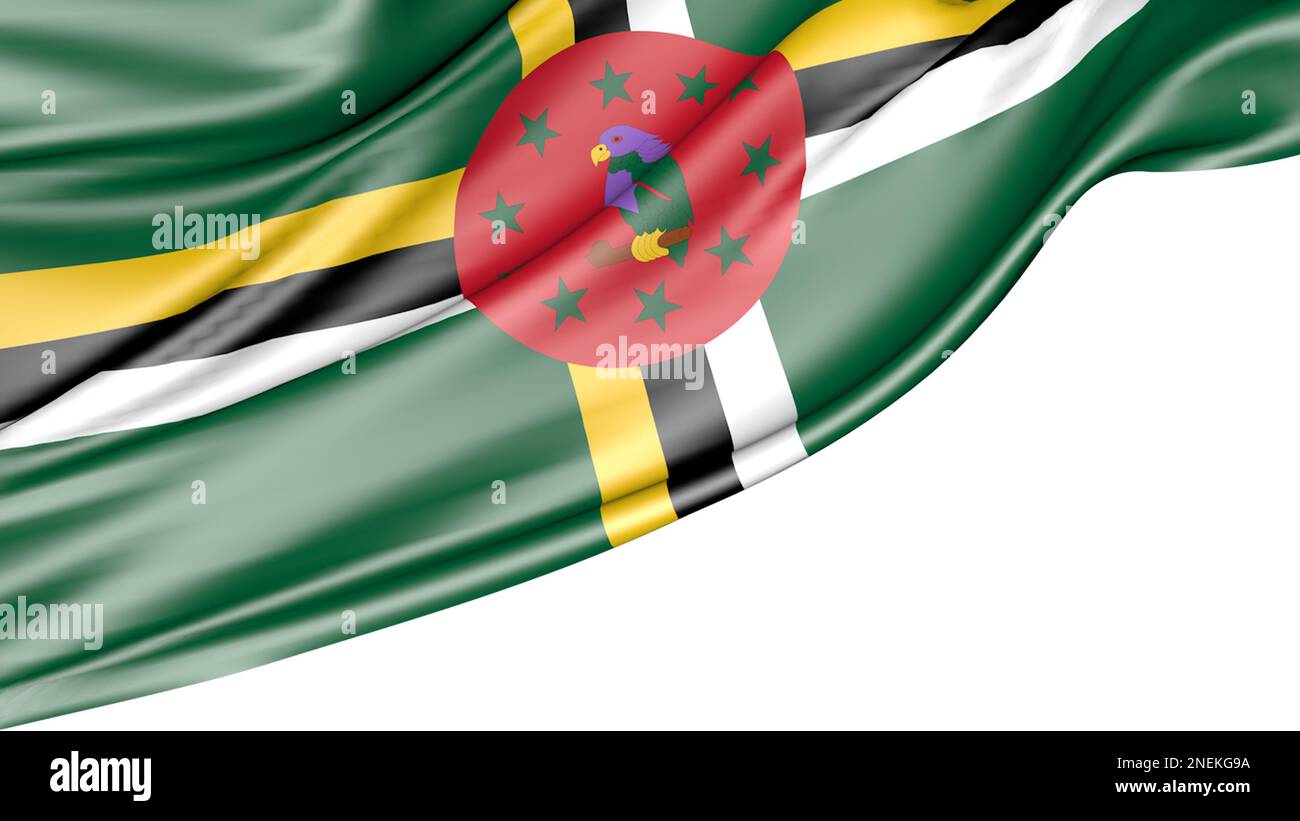 Dominica flags hi-res stock photography and images - Alamy