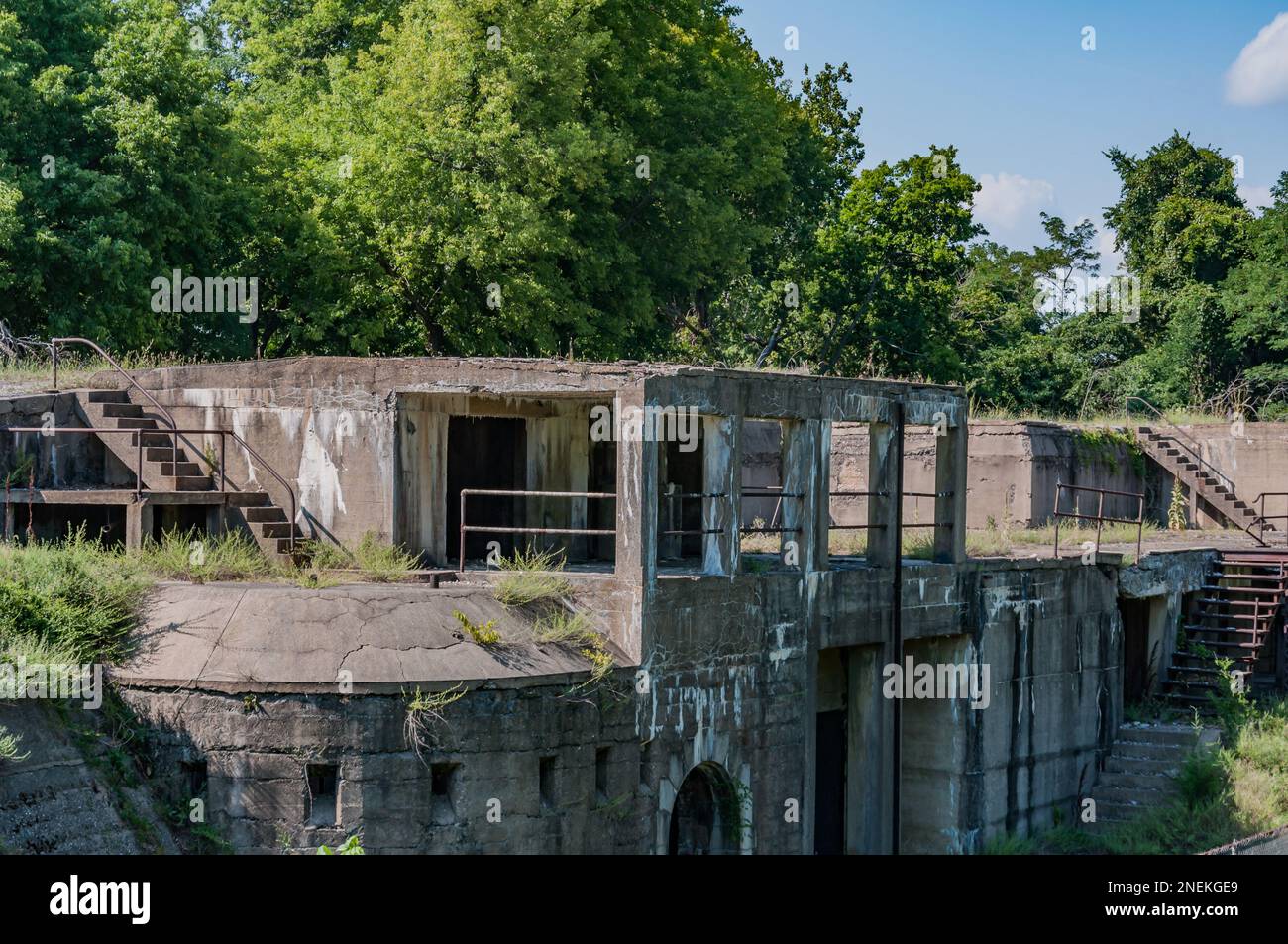 20th Century Gun Battery, Fort Washington Park Maryland USA, Fort ...