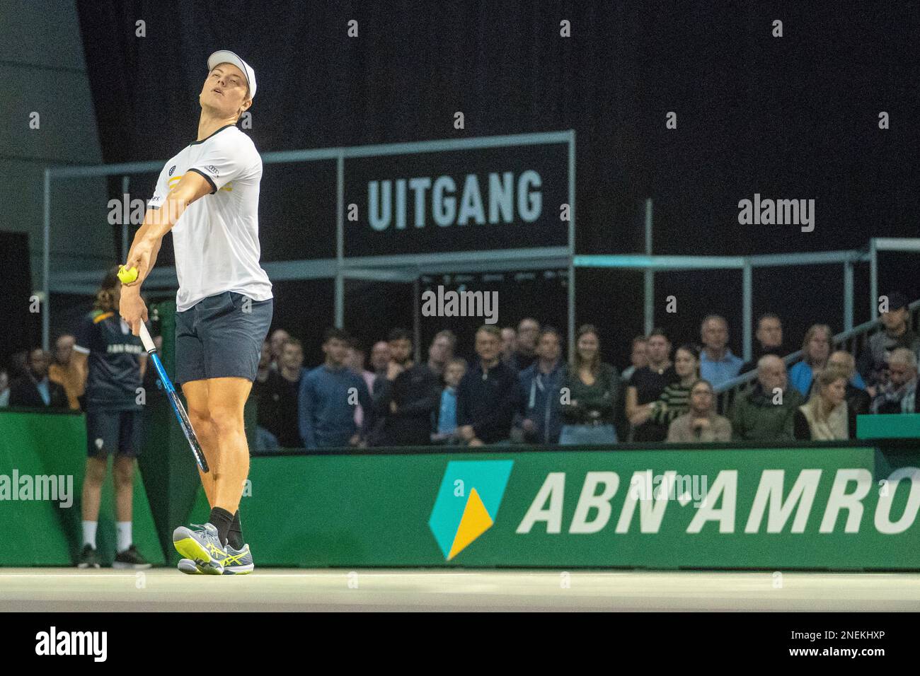 ROTTERDAM, THE NETHERLANDS - FEBRUARY 15 : Tim van Rijthoven of The ...