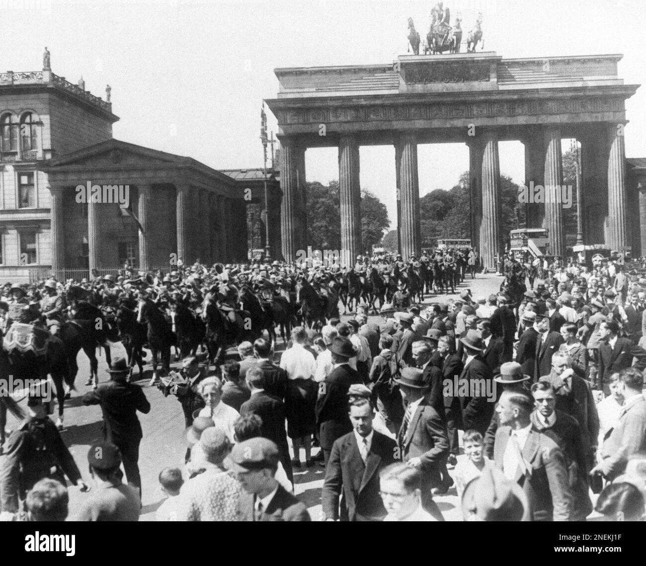 Just six years ago Germany was celebrating liberation of the Rhineland ...