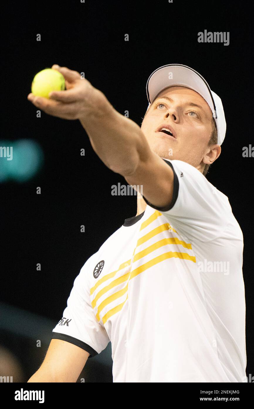 ROTTERDAM, THE NETHERLANDS - FEBRUARY 15 : Tim van Rijthoven of The ...