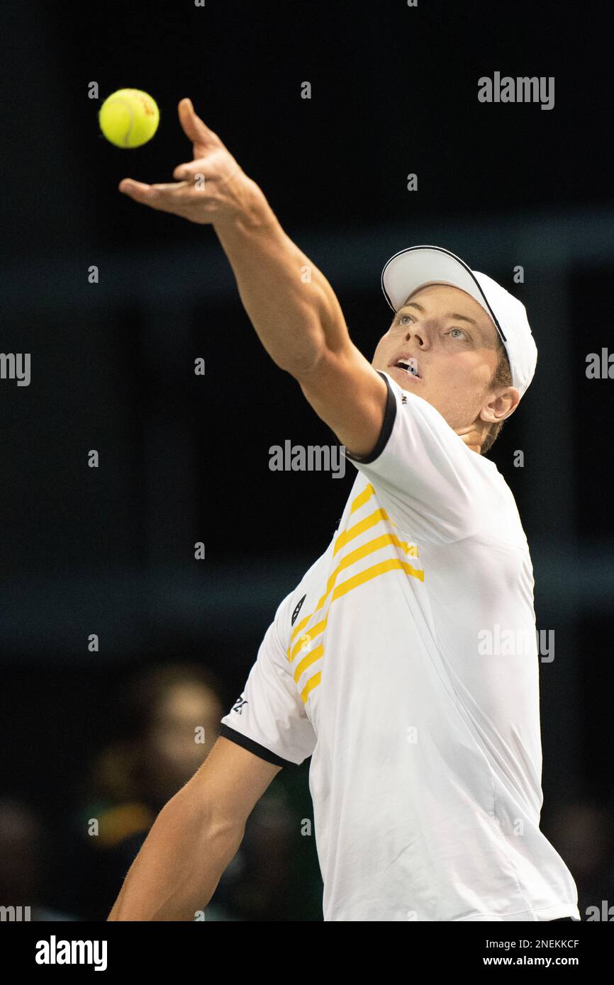ROTTERDAM, THE NETHERLANDS - FEBRUARY 15 : Tim van Rijthoven of The ...