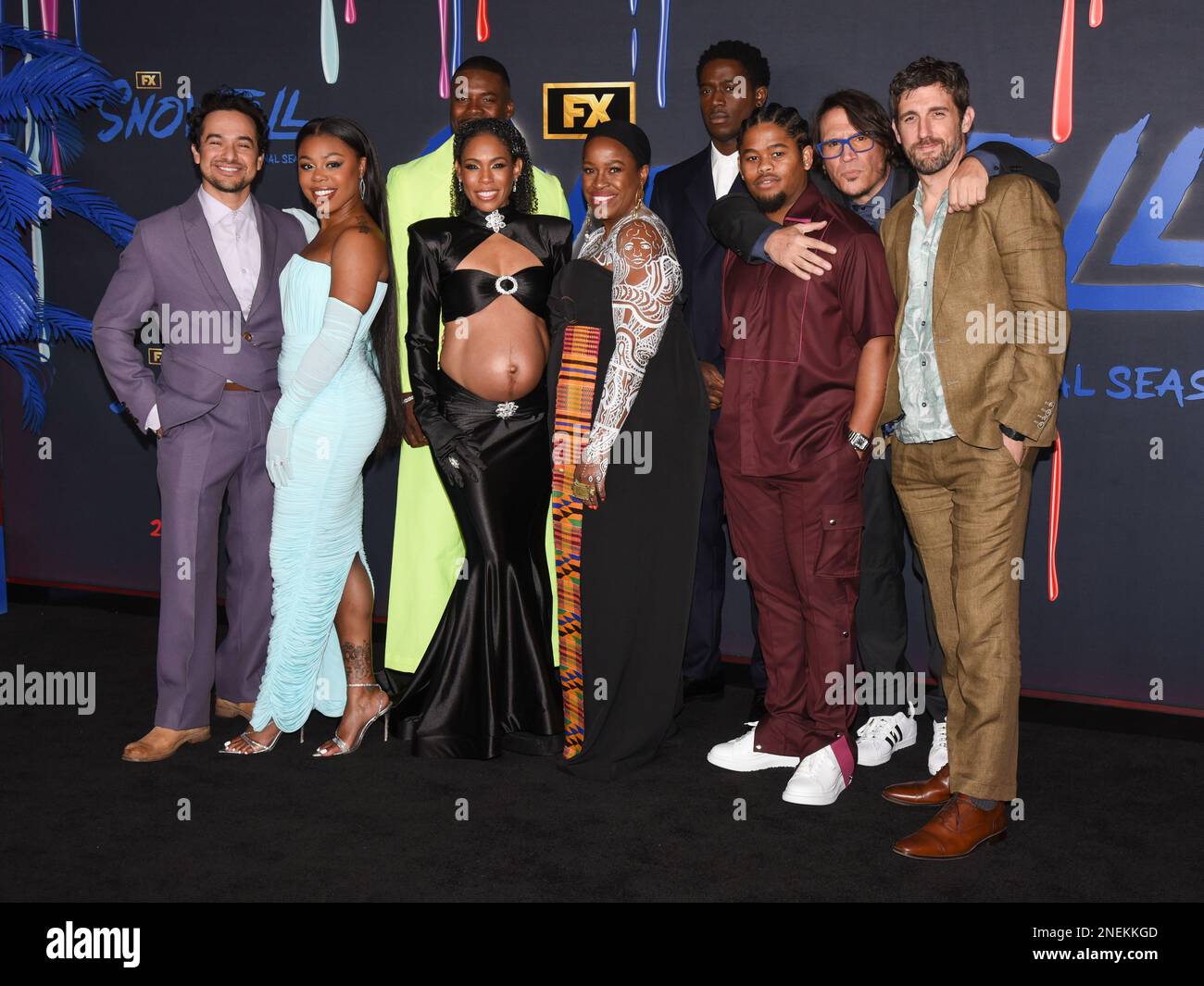 February 15, 2023, Los Angeles, California, United States: (L-R ...