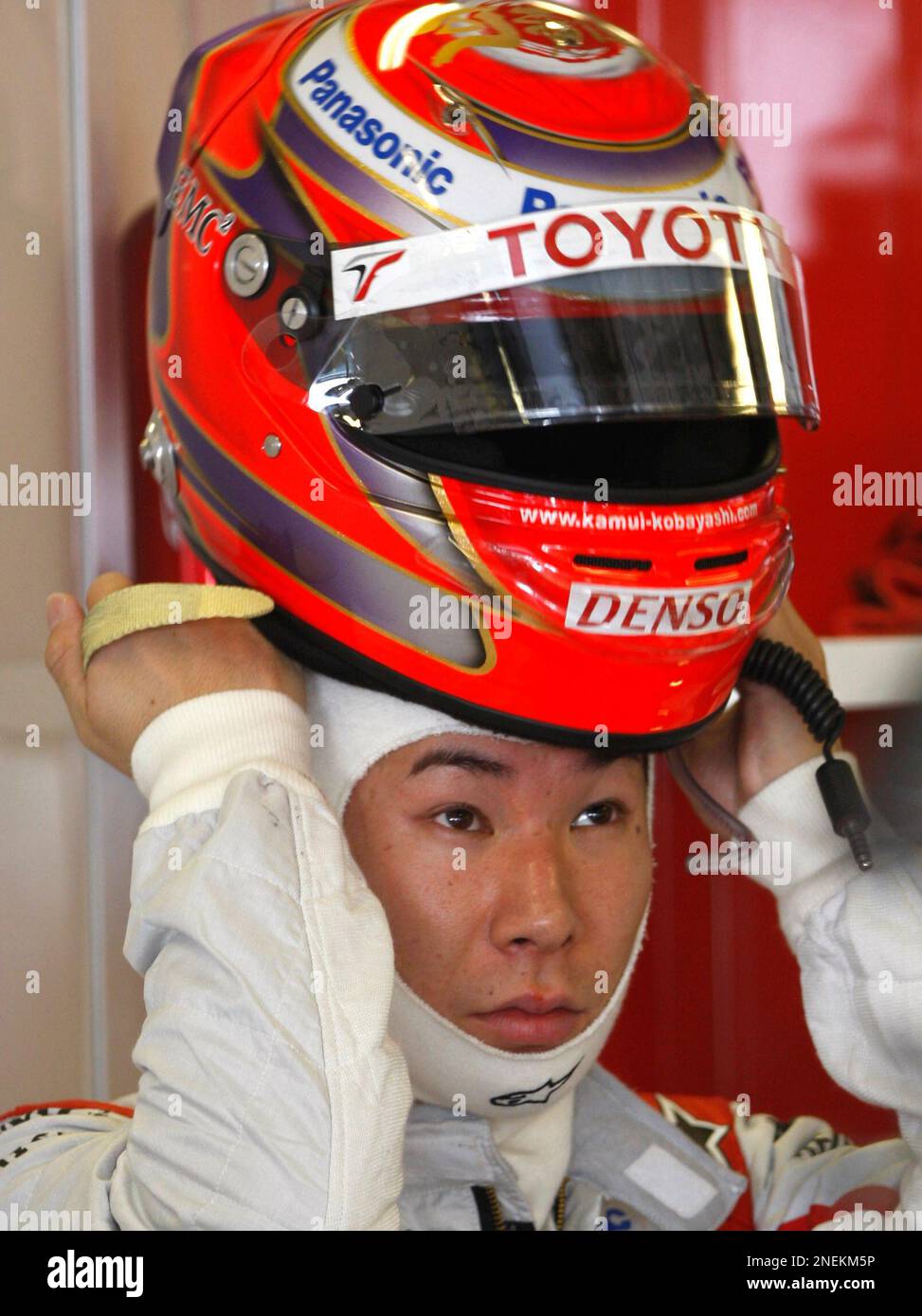 FILE - In this Friday, Oct.30, 2009 file photo Japanese F1 driver of ...