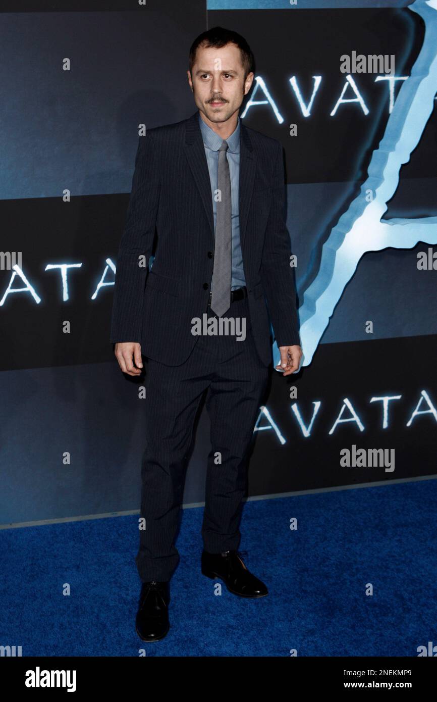 Giovanni Ribisi arrives at the premiere of "Avatar" in Los Angeles on ...