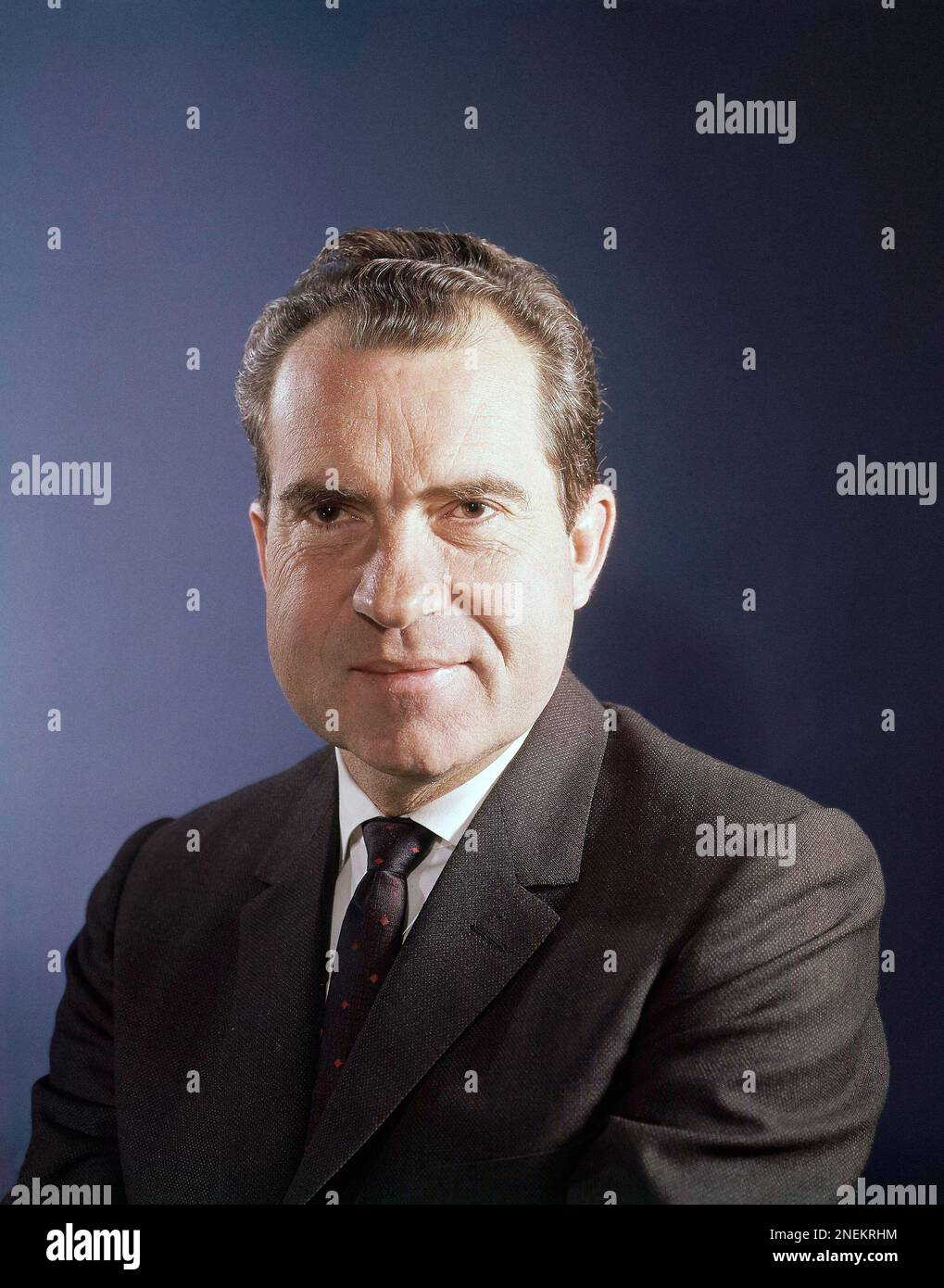 Richard Nixon, poses, June 22, 1960. (AP Photo Stock Photo - Alamy