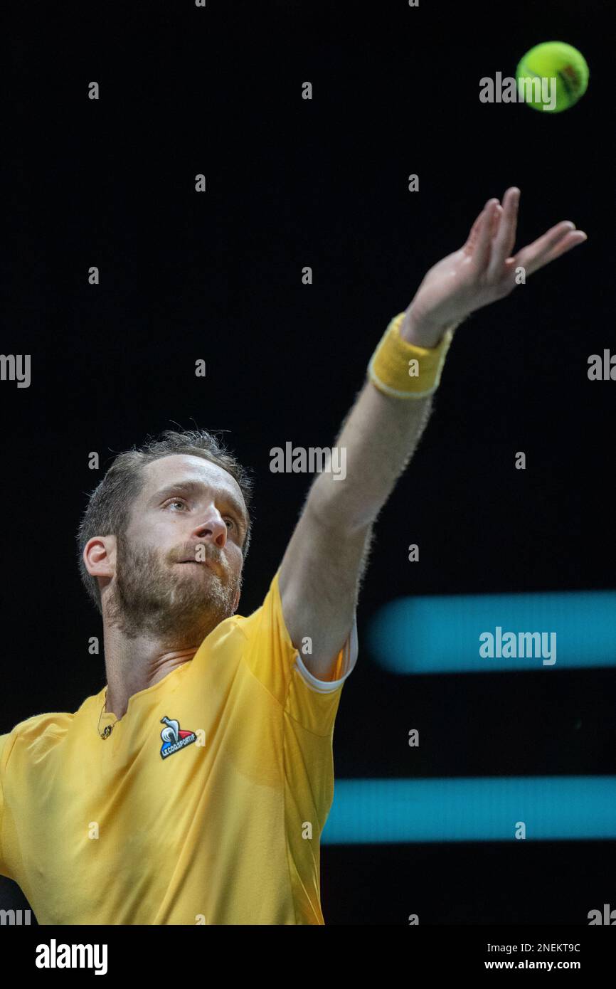 ROTTERDAM, THE NETHERLANDS - FEBRUARY 15 : Constant Lestienne of France ...